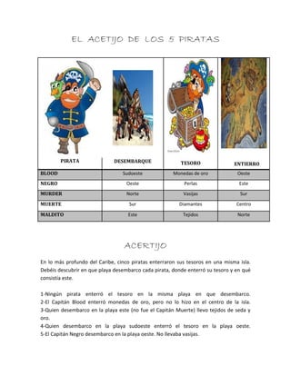 El acertijo de los piratas | PDF