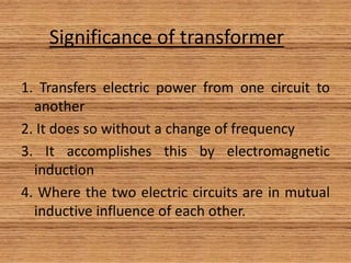 transformer | PPT