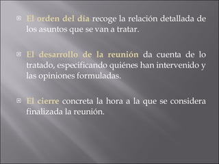 EL ACTA | PPT