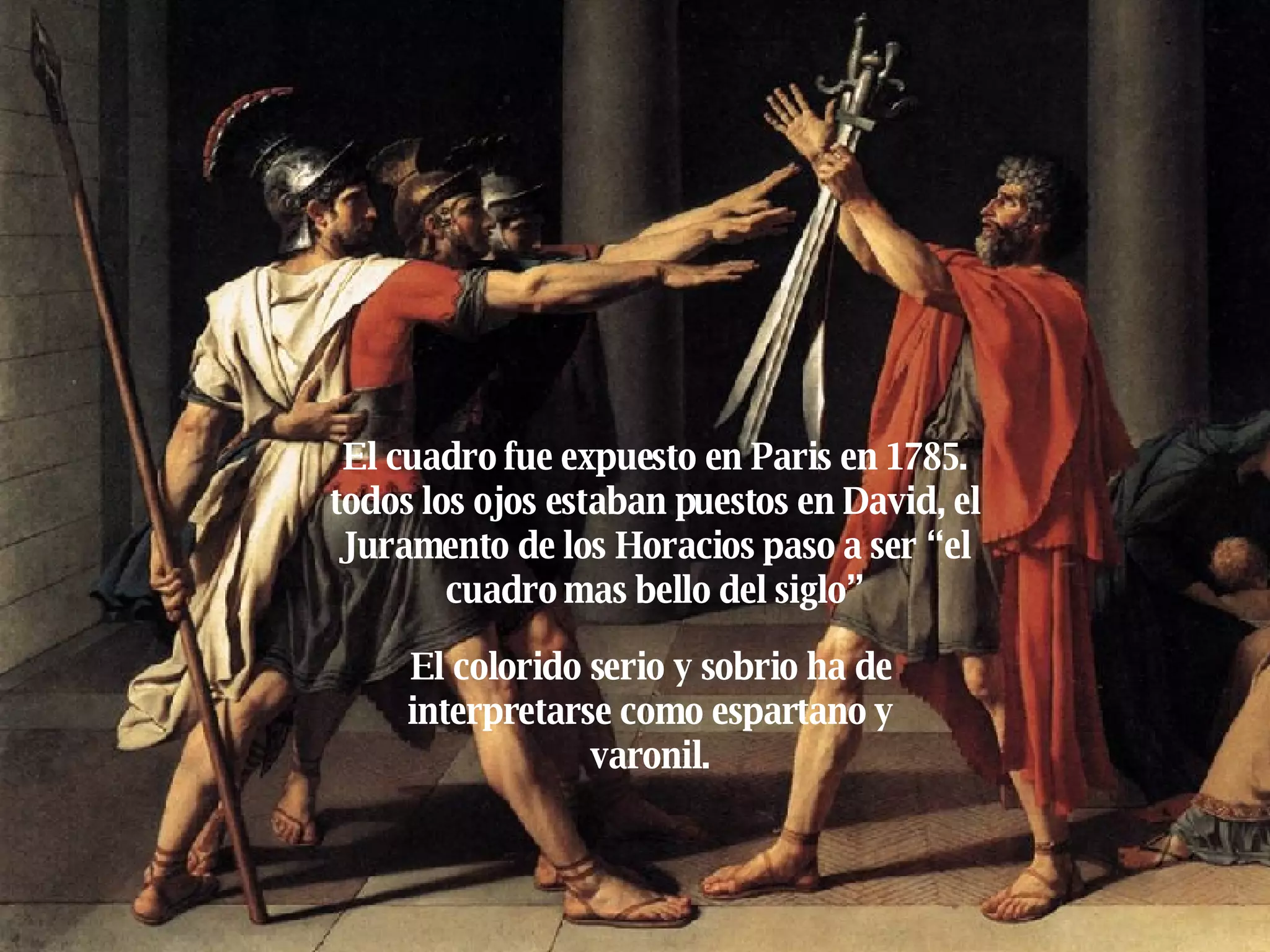 El arte de Jacques Louis David | PPT