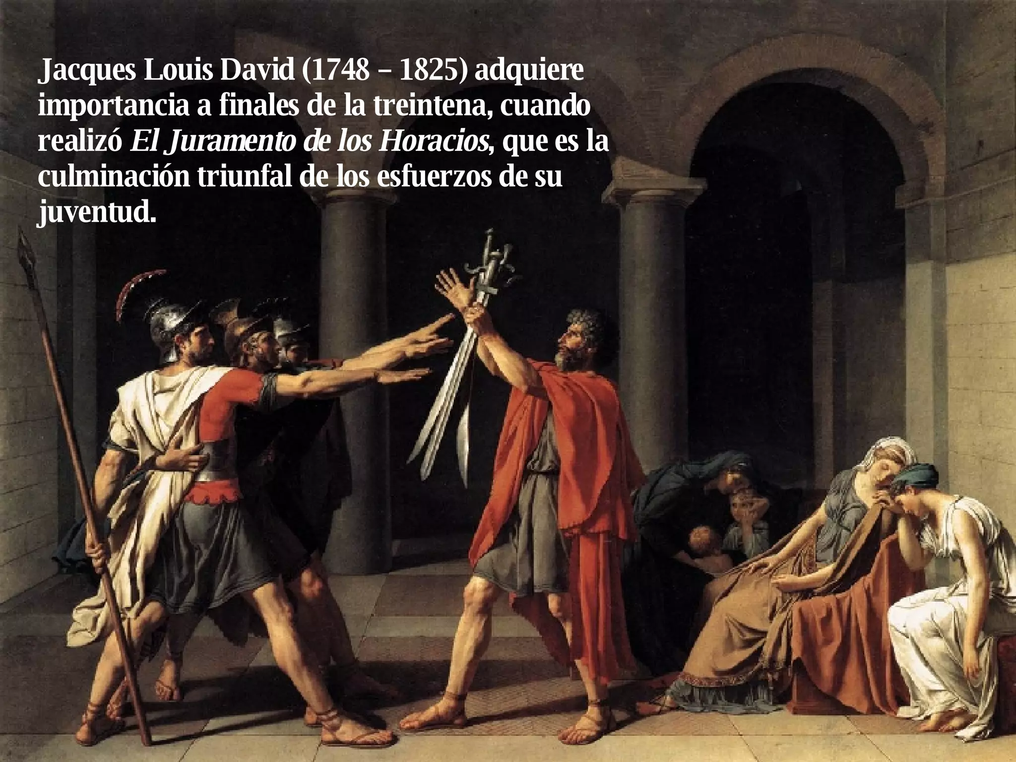 El arte de Jacques Louis David | PPT
