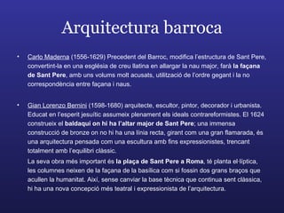 El Barroc | PPT