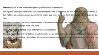 El bien-y-el-mal.-posturas-filosoficas-alvarez-y-ocampo | PPTX
