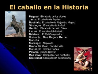 El caballo | PPT