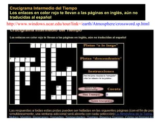 El Clima y los Patrones del Tiempo | PPT