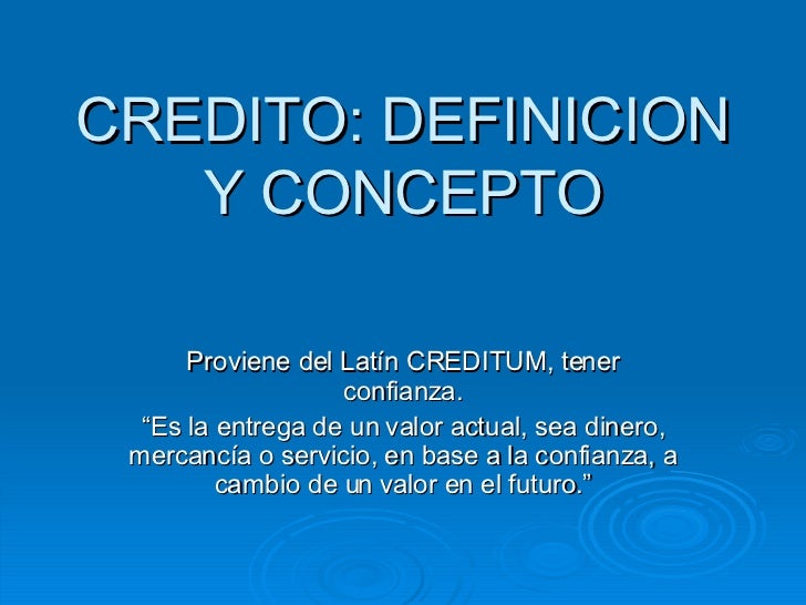 Credito Bancario Definicion Contabilidad - condusef simulador creditos ...