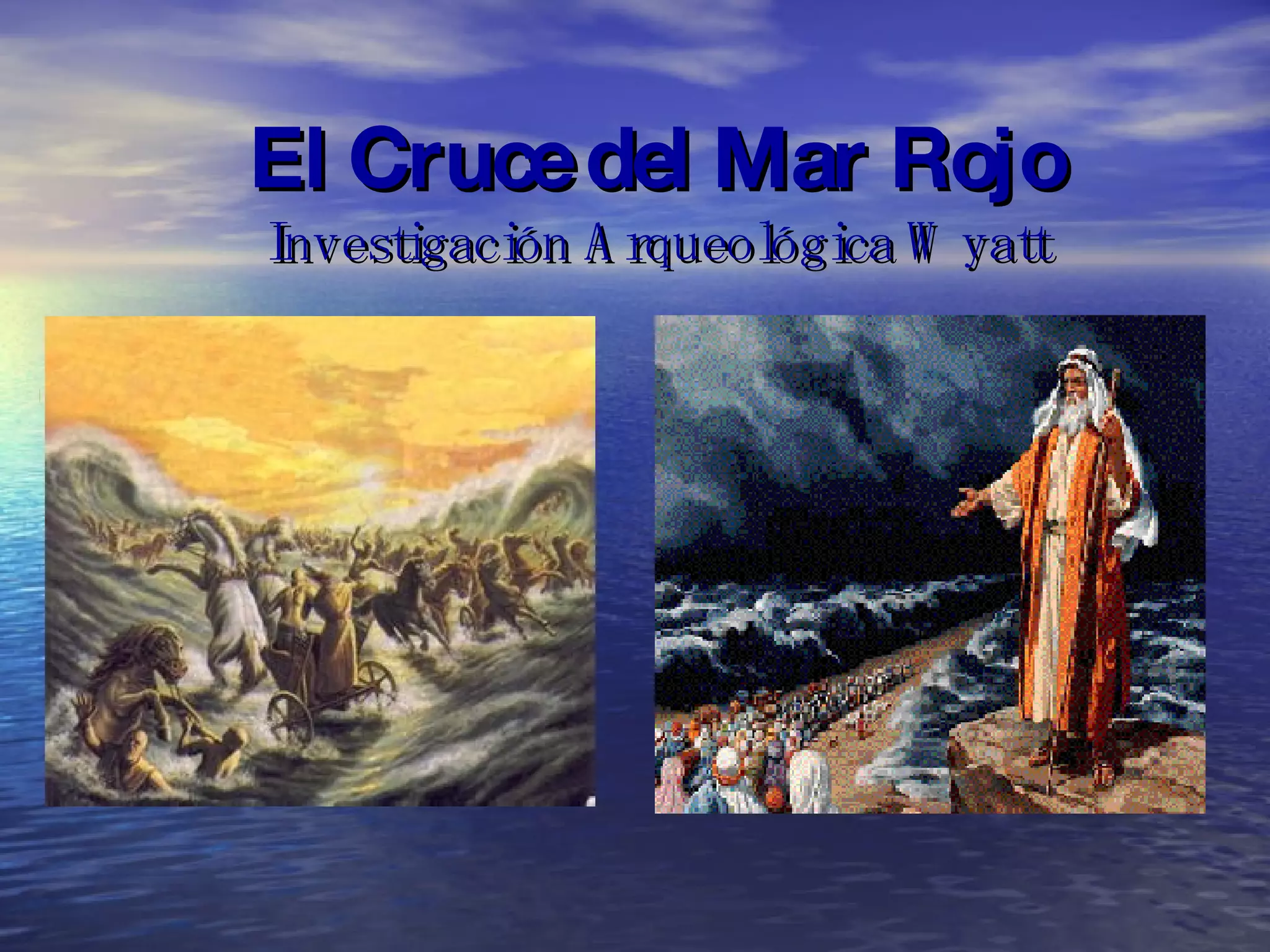 El Cruce del Mar Rojo | PPT
