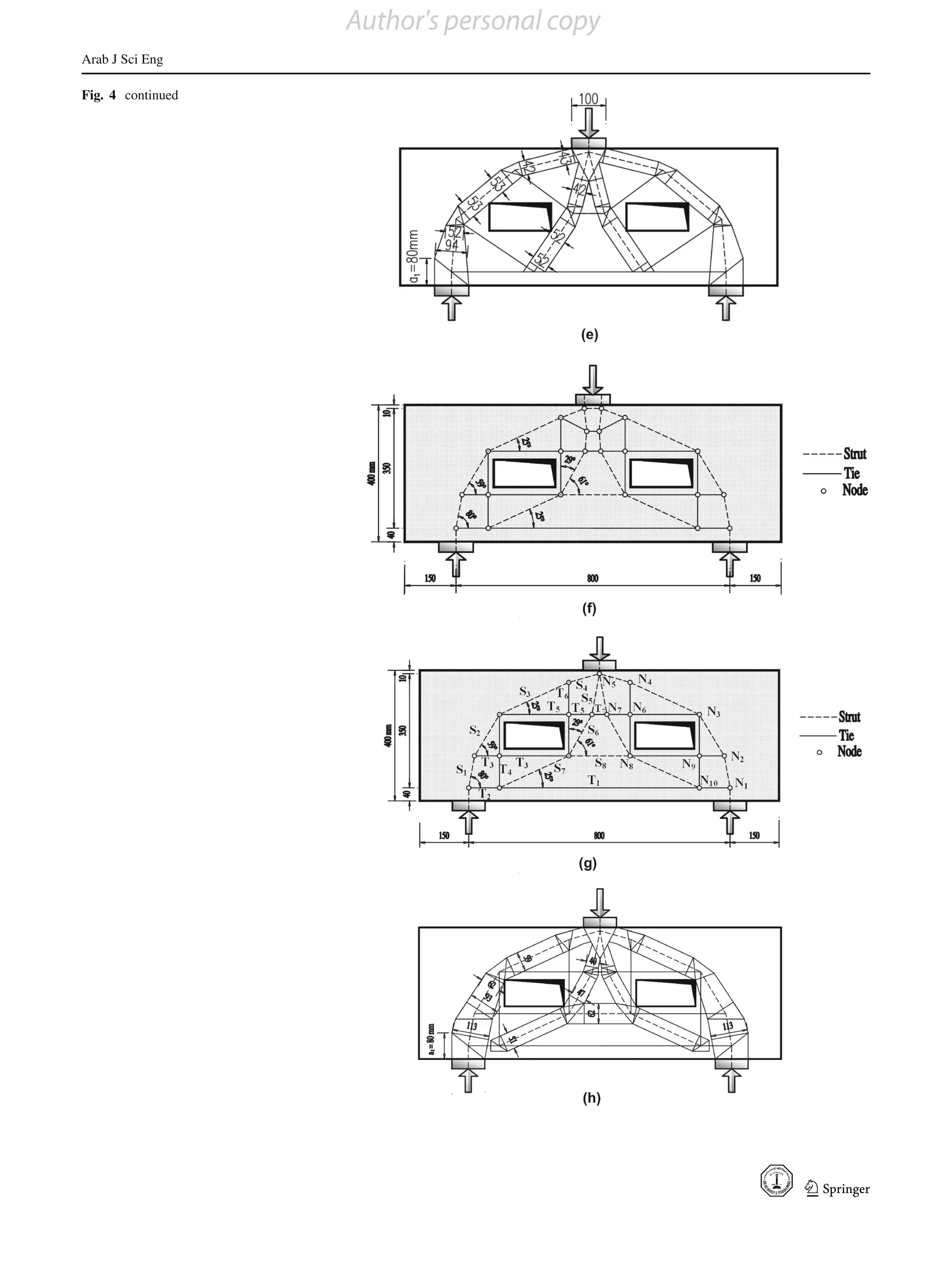 Behavior of RC Shallow and Deep Beams with Openings Via the Strut-and ...