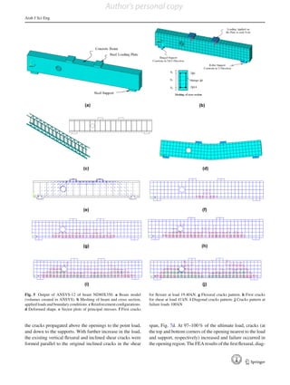 Behavior of RC Shallow and Deep Beams with Openings Via the Strut-and ...