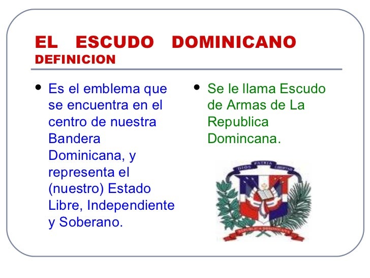 Escudo De Republica Dominicana