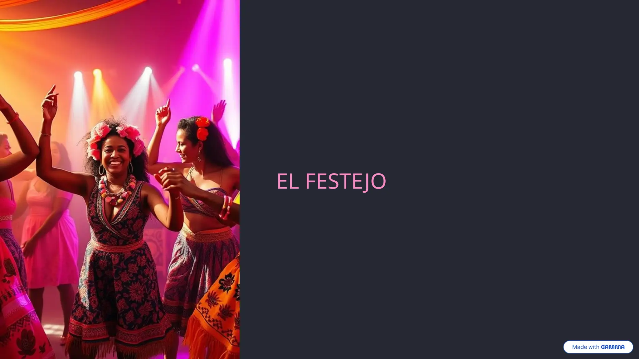 PRESENTACION SOBRE EL BAILE FESTEJO Y SUS TRAJES TIPICOS | PPTX
