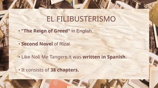El- Filibusterismo of Jose rizalllllpptx | PPTX