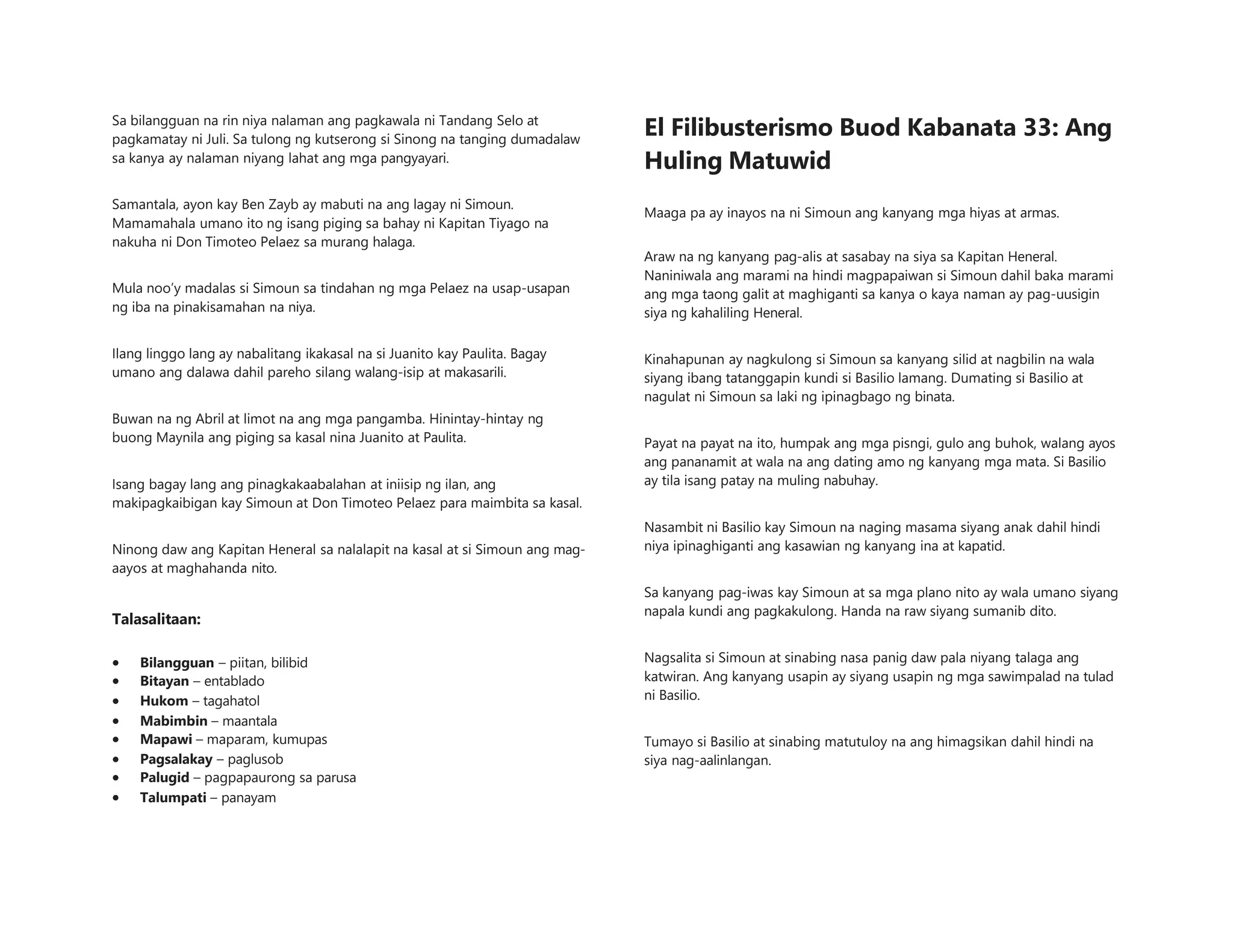 El Filibusterismo | PPTX