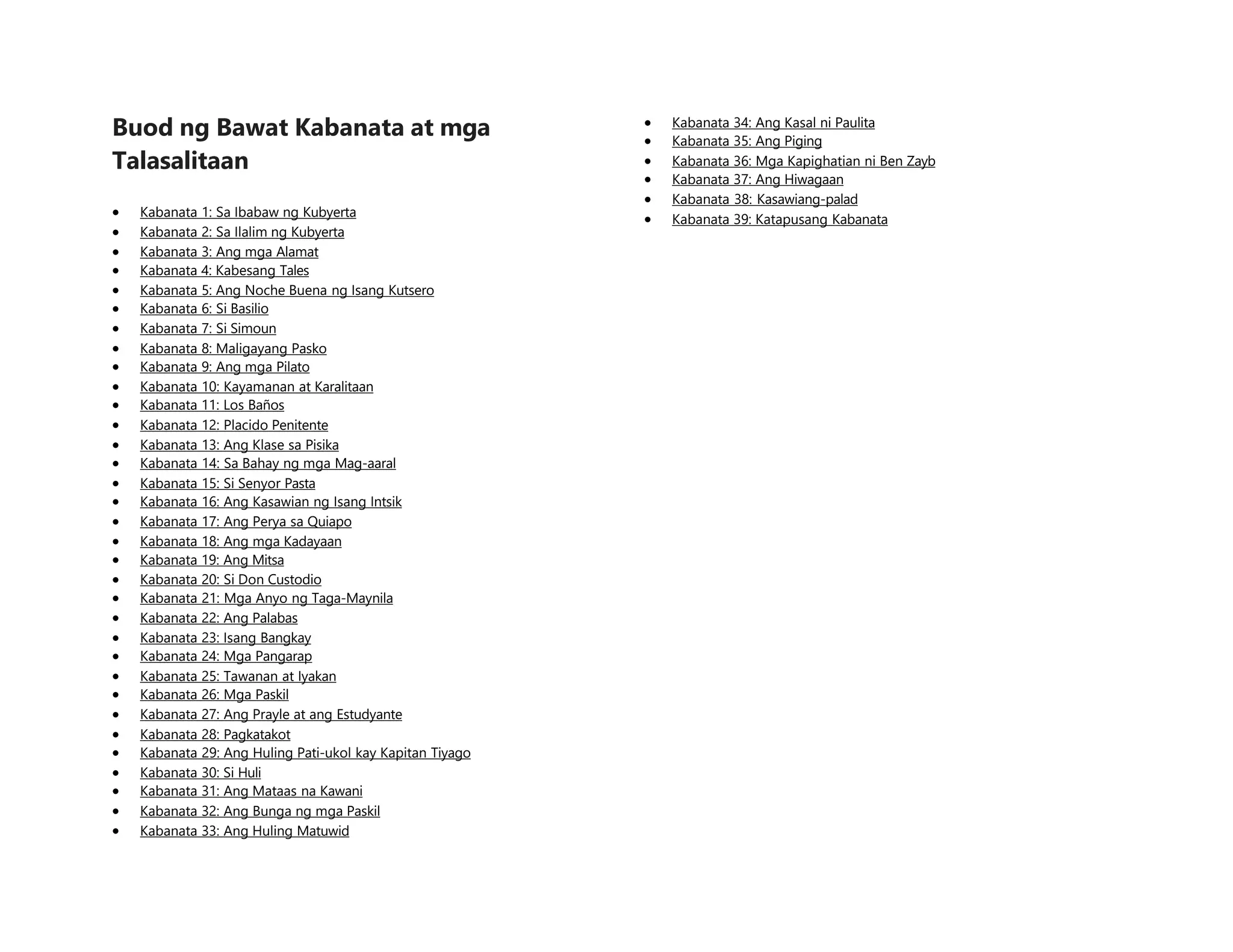 El Filibusterismo | PPTX