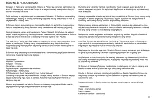 Buod ng Bawat Kabanata ng El Filibusterismo | DOCX