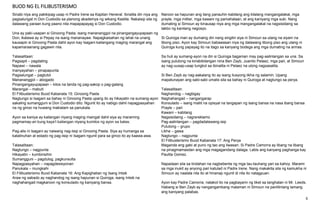 Buod ng Bawat Kabanata ng El Filibusterismo | DOCX