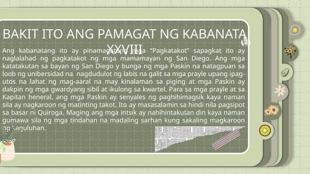 Ang Buod ng Kabanata 28 - El-Filibusterismo.pptx