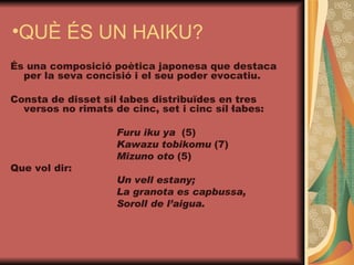 El Haiku | PPT
