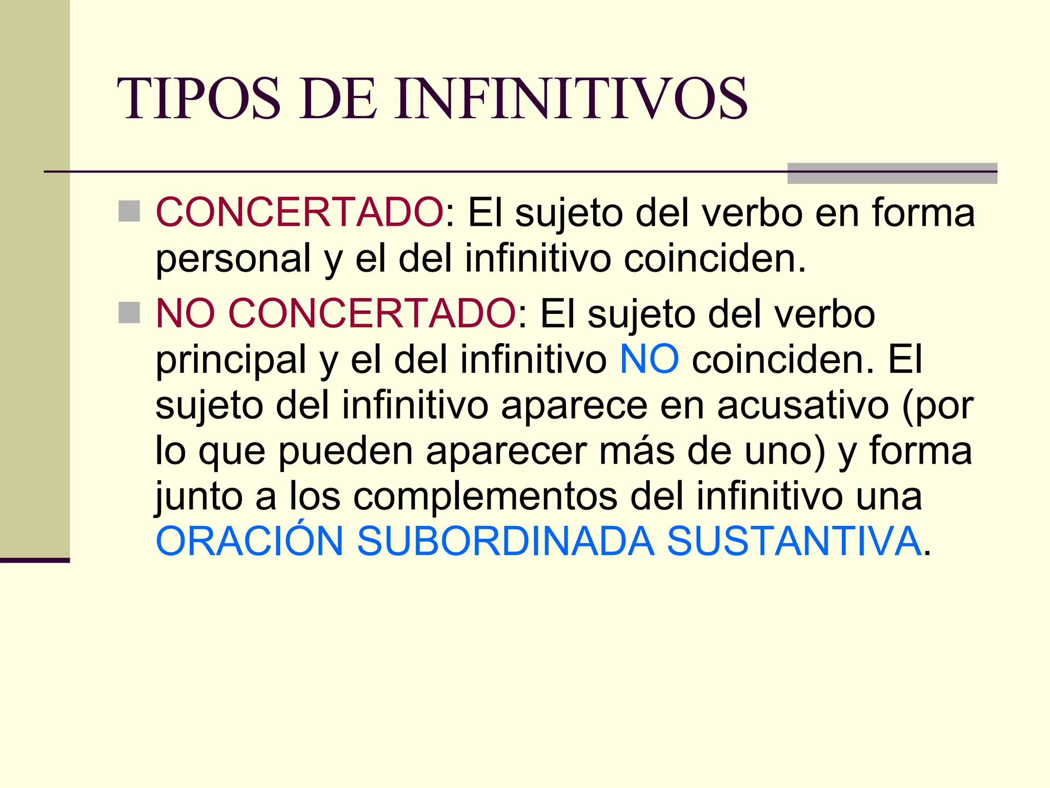 El Infinitivo Griego | PPT