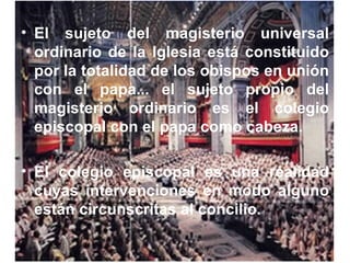 EL MAGISTERIO ESPECIAL DE LA IGLESIA | PPT