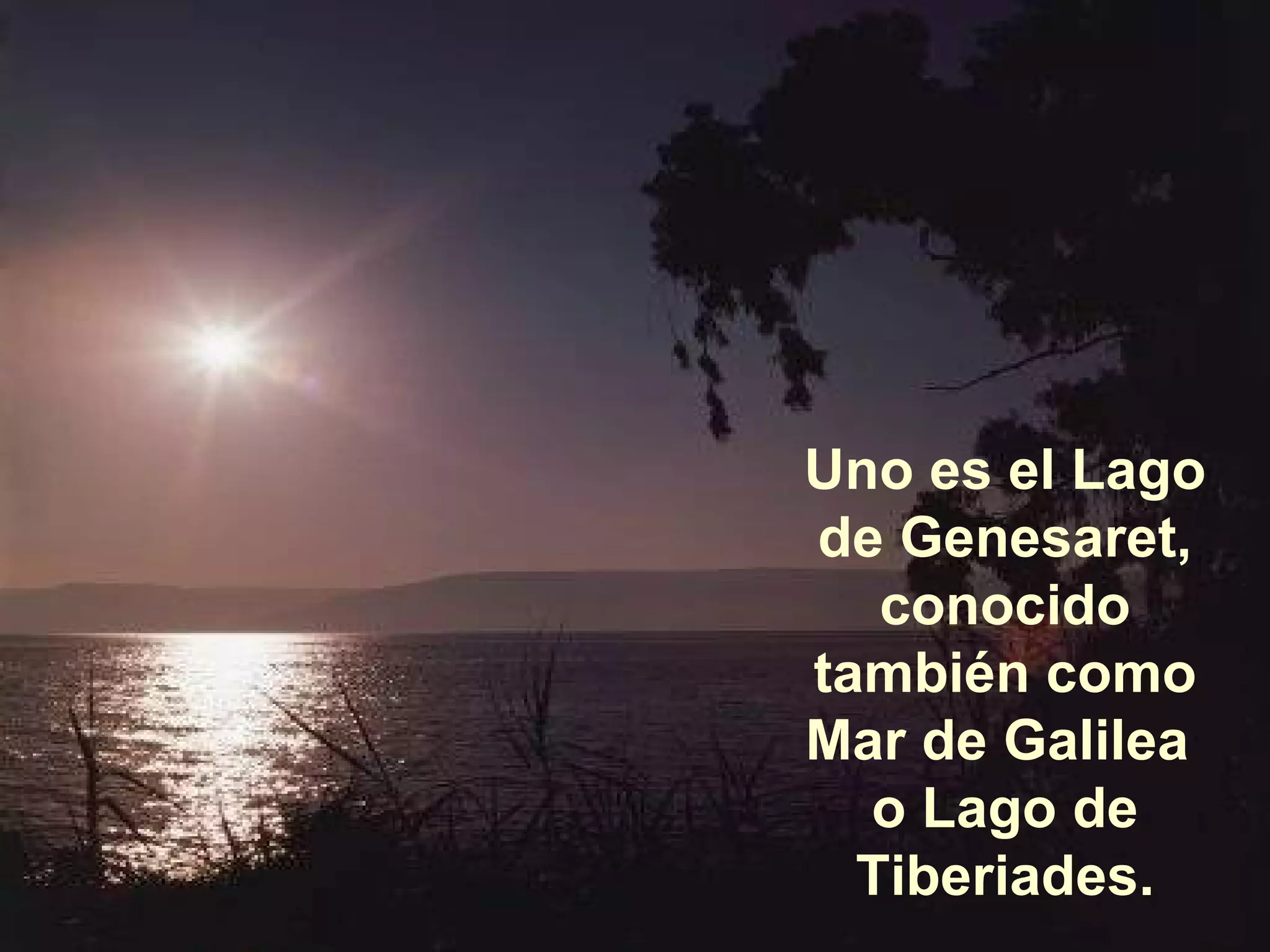 EL MAR DE GALILEA Y EL MAR MUERTO | PPS