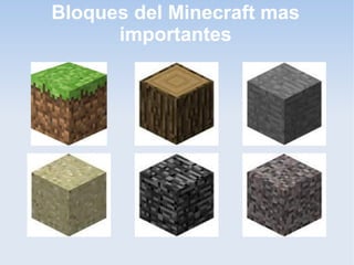 ¿Que es el Minecraft? | PPT