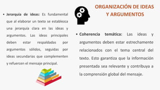El-Orden-Logico-al-Escribir. un texto pptx | PPTX