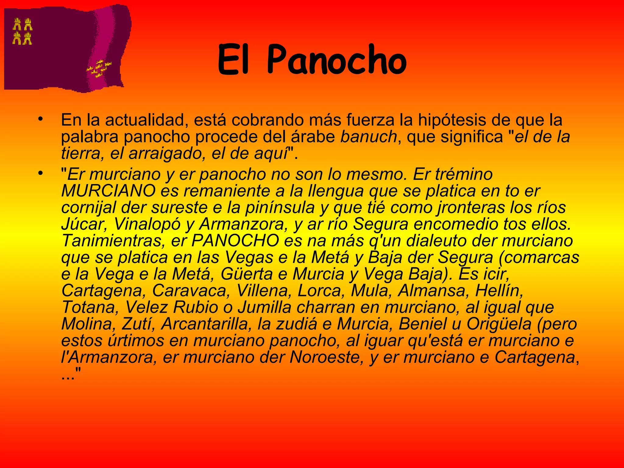 El Panocho | PPT