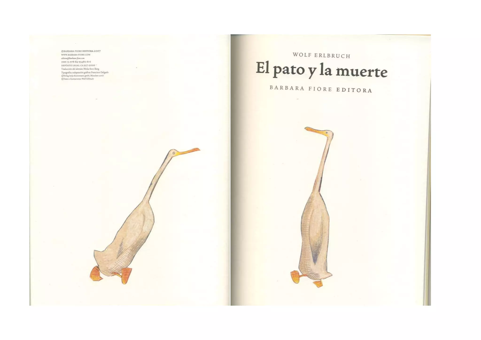 El pato y la muerte de wolf erlbruch | PPT