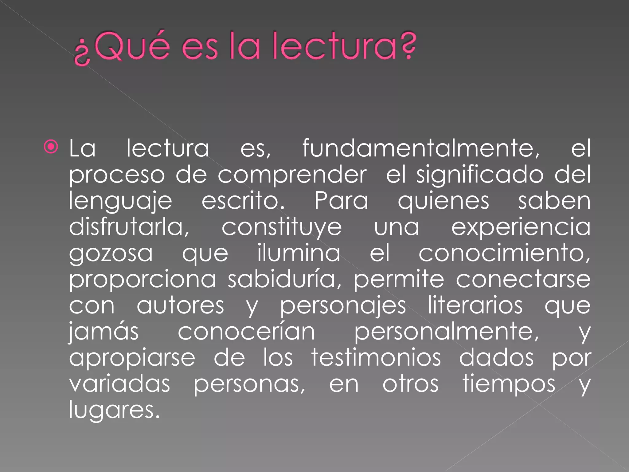 El Poder De Leer | PPT
