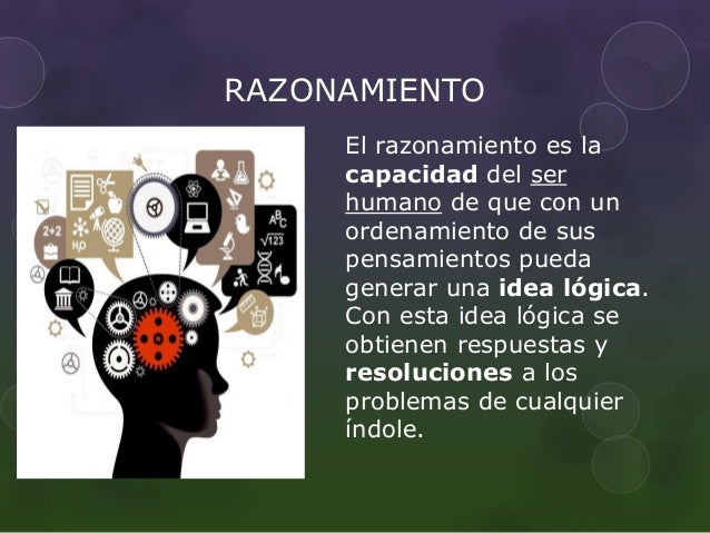 El razonamiento