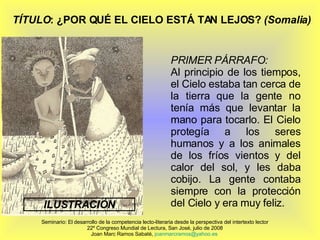 El registro de lectura | PPT