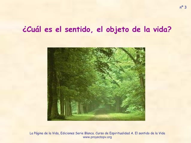El Sentido De La Vida | PPT
