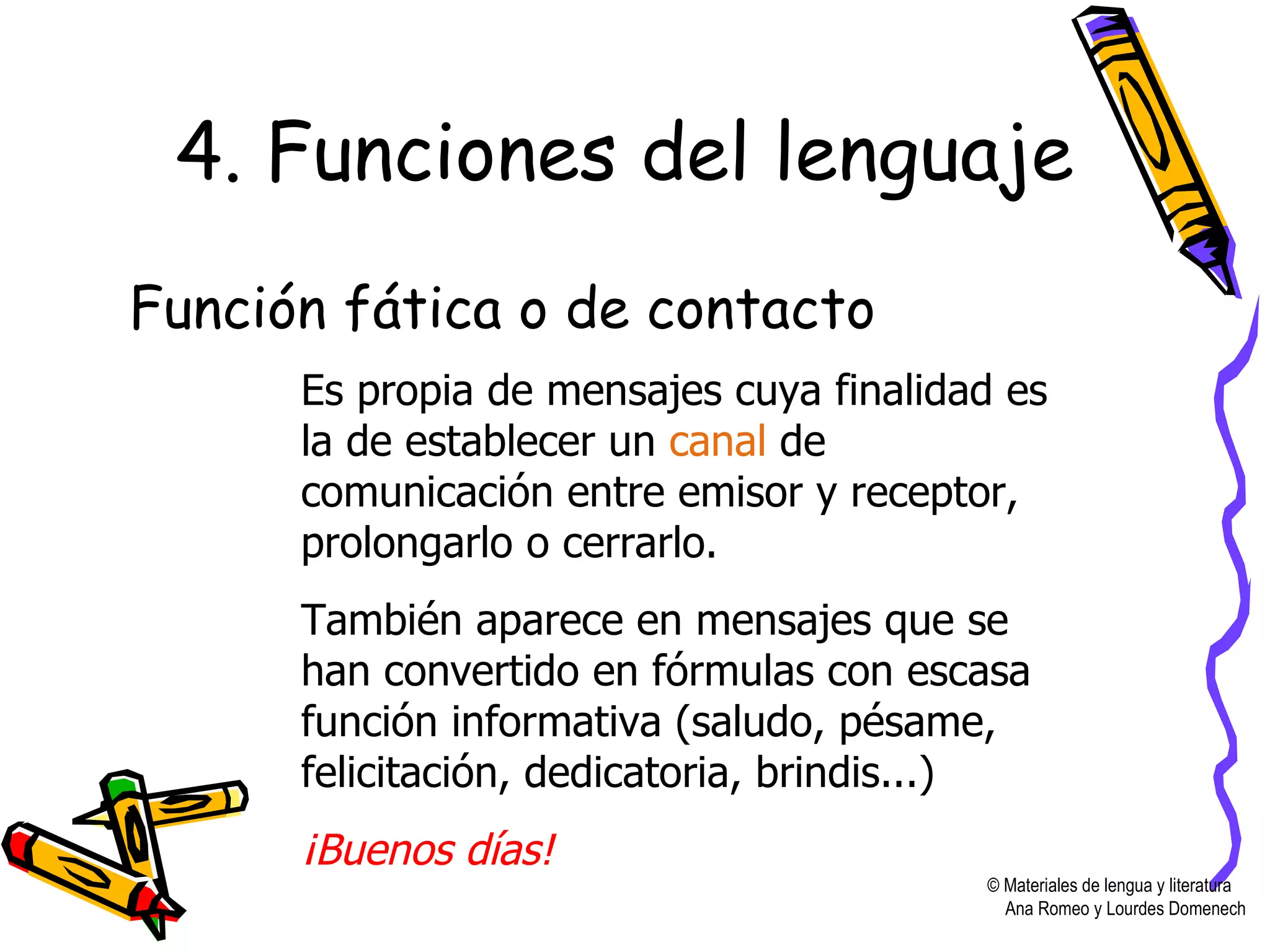 El Signo Y La Comunicacion Y Las Funciones Del Lenguaje | PPT