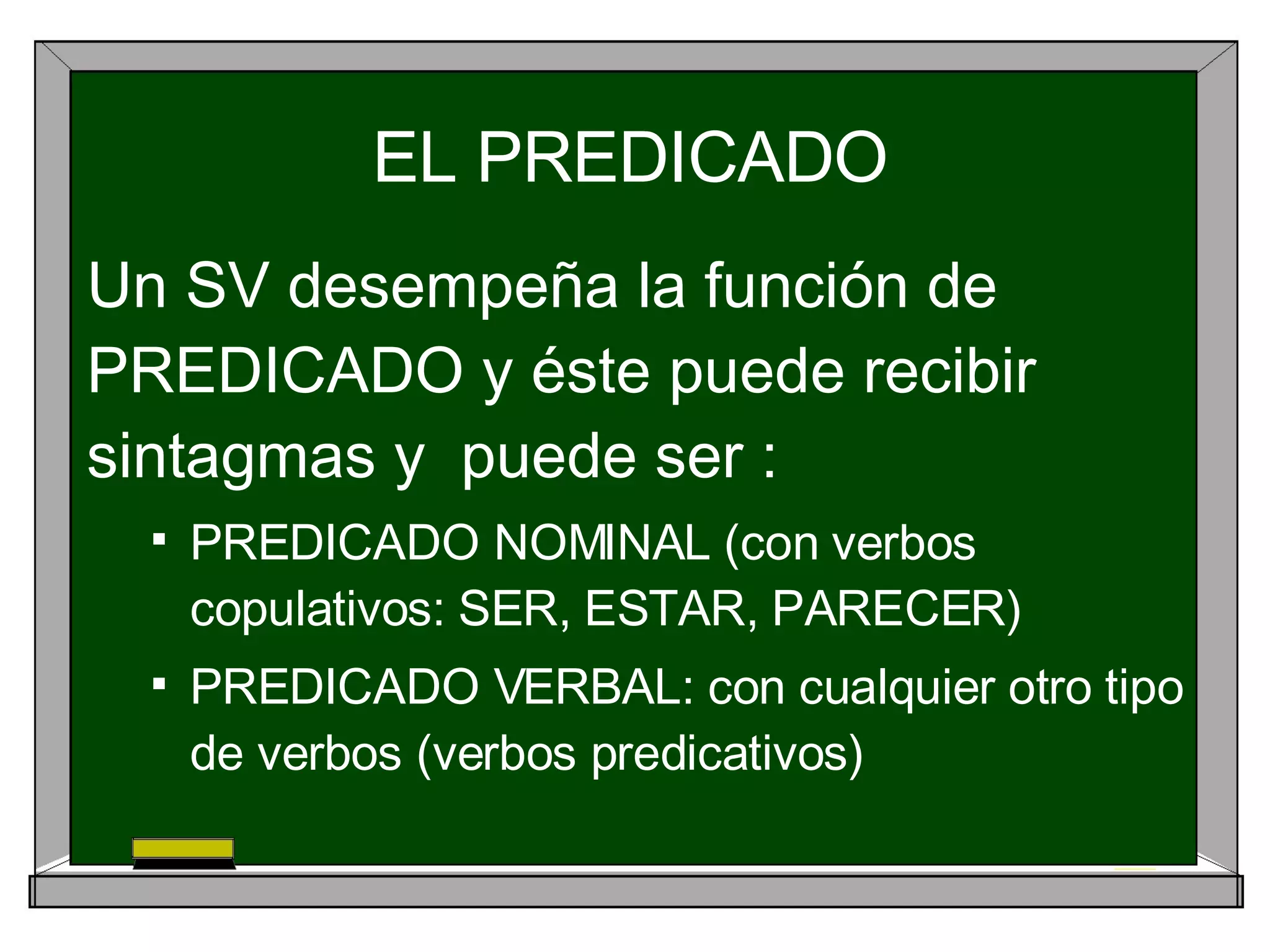 Los Complementos Del Verbo Ppt