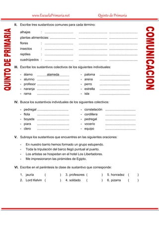 El-Sustantivo-y-sus-Clases-para-Quinto-de-Primaria.doc