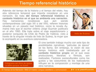 El tiempo en la narración | PPS