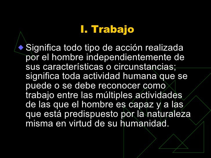 Qu Es El Trabajo Definicin Concepto Y Significado