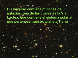 El Universo.Ppt Presentacion | PPT