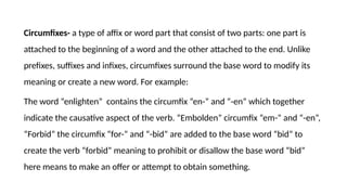EL1-MORPHOLOGY-REPORTING new topic (2).pptx