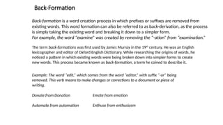 EL1-MORPHOLOGY-REPORTING new topic (2).pptx