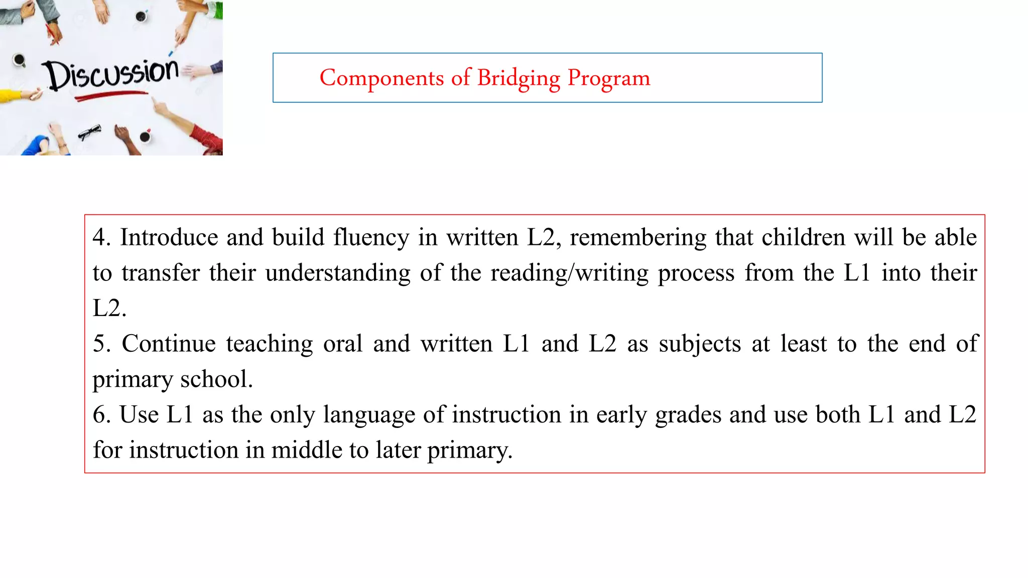 MTB-MLE Framework | PPTX