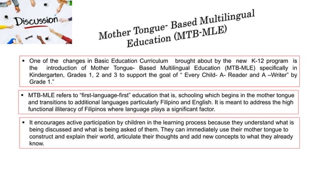 MTB-MLE Framework | PPTX | Education