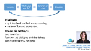 Classroom response systems workshop | PPT