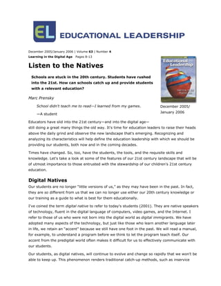 El200512 prensky | PDF