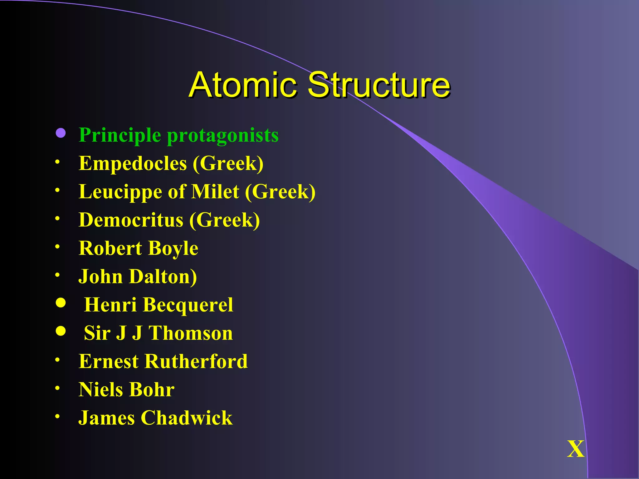 1a. History Of The Atom (2) | PPT