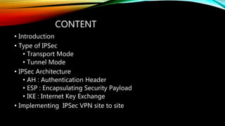IPsec | PPTX
