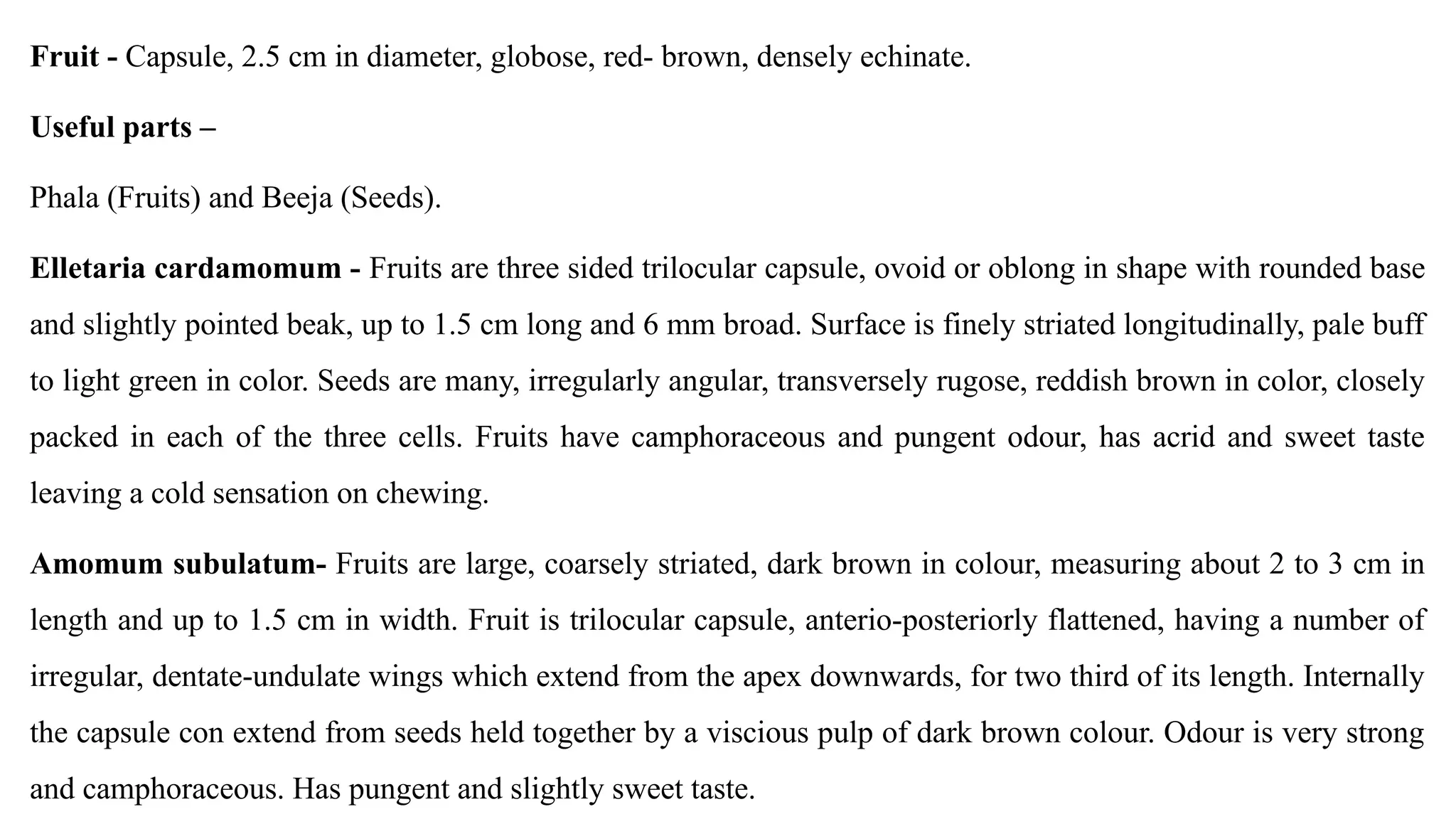 ELA. Elaichi power point presentation dravyaguna | PPTX