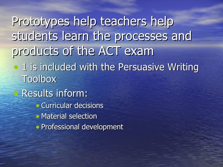 Ela Persuasive Writing Toolbox Overview