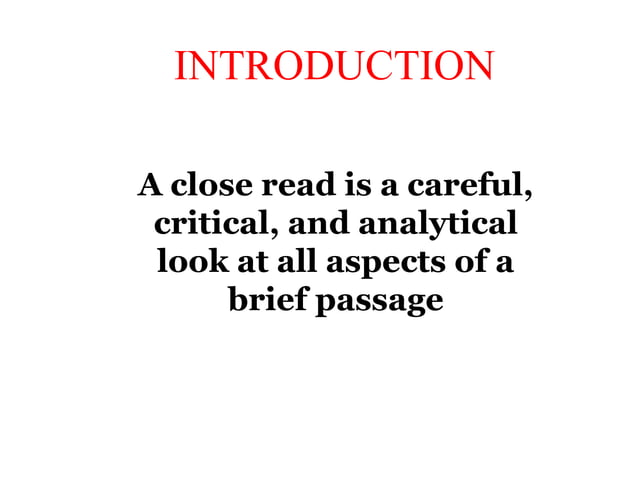 ELA PPT | PPT